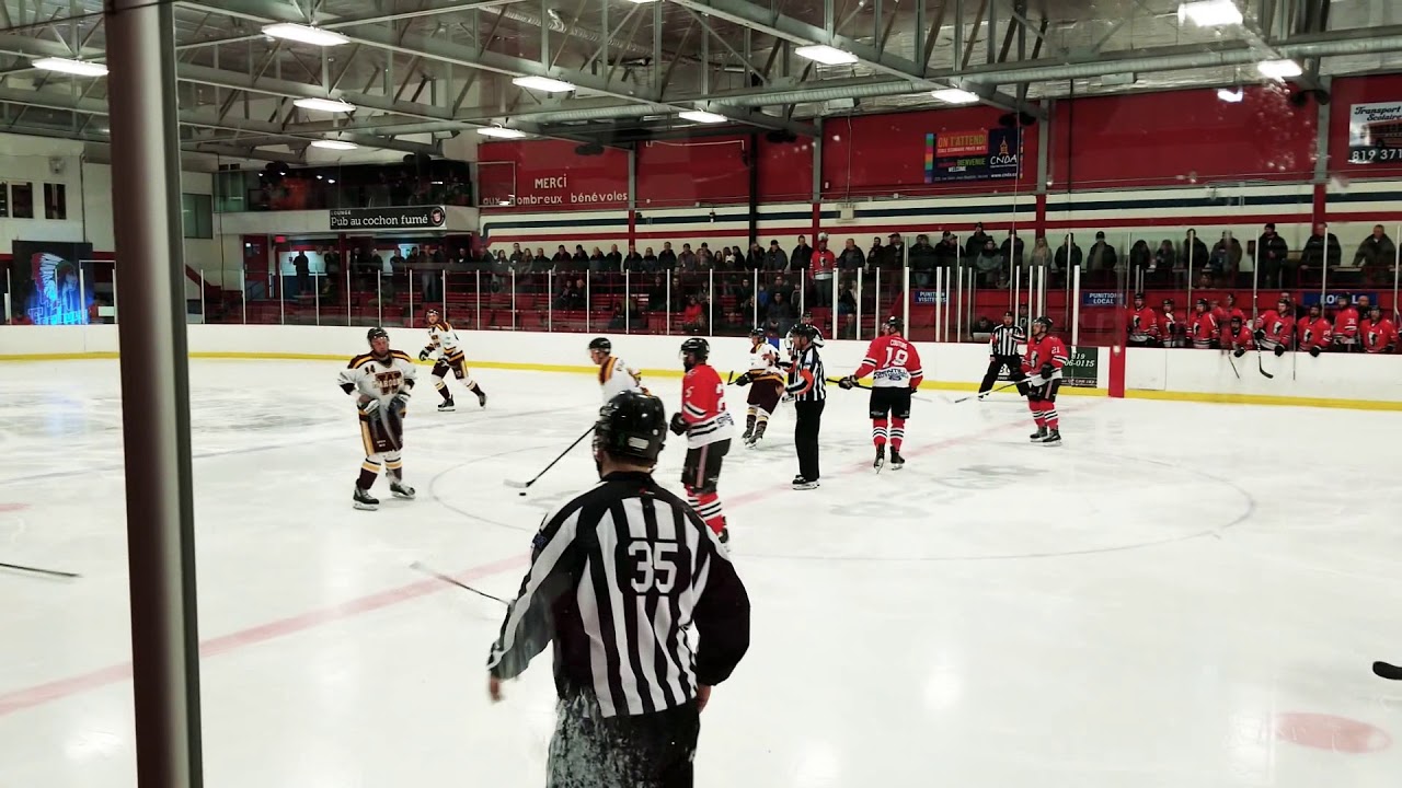 Jonathan Fortier Vs Jean-François Lafrance LHSAAAQ (28/12/2018) - YouTube