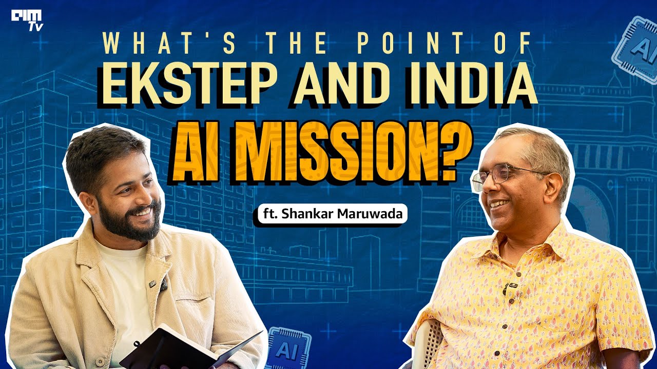 What’s the Point of EkStep and India’s AI Mission? | Ft. Shankar ...