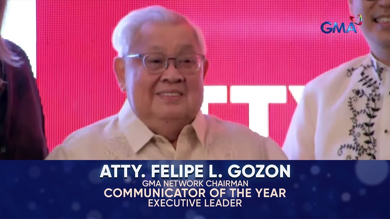 Congratulations, Atty. Felipe L. Gozon! - YouTube