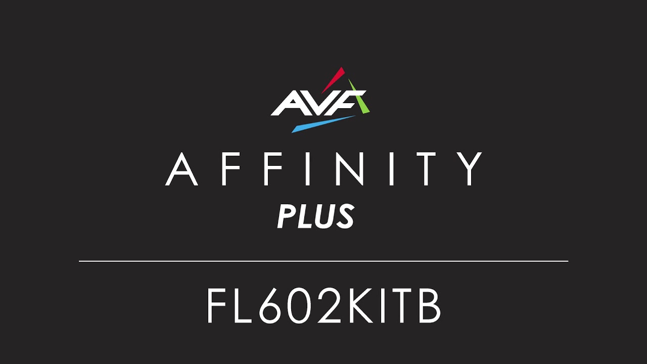 AVF AFFINITY PLUS TV STAND BAY FS115BAYXW - YouTube