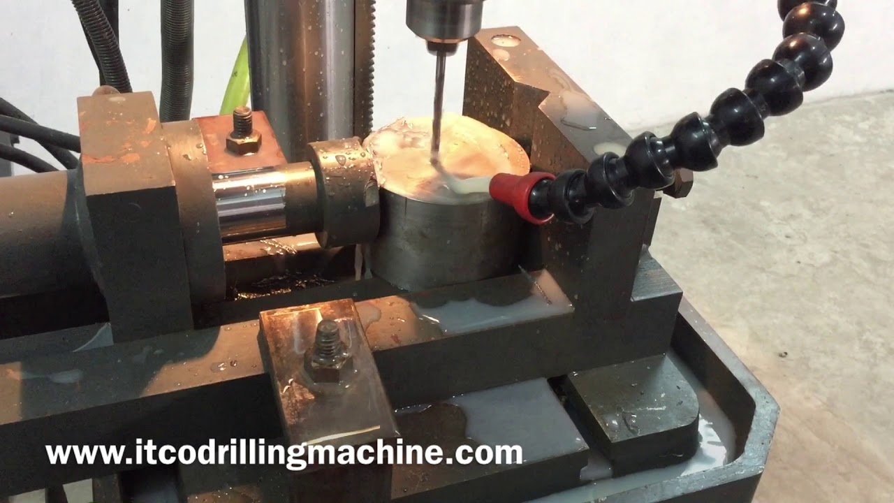 "ITCO" Hydraulic Autofeed Drilling Machine with Peck drilling & Auto ...