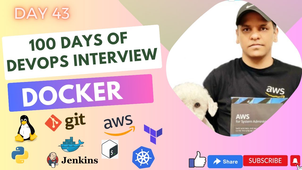 Day 43 - 100 Days of DevOps Interview - 8 Docker best practices - YouTube