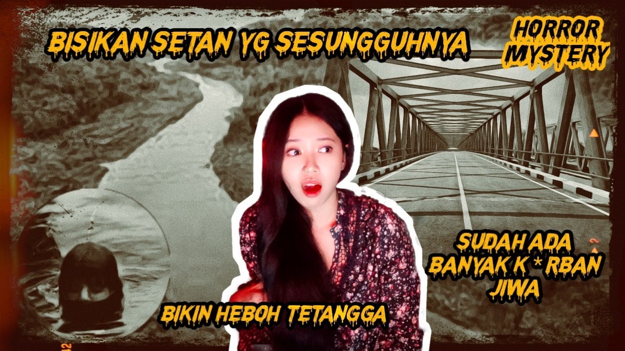 MERINDING!!! CARA SET*N MENGH*SUT MANUSIA #horor #horror - YouTube