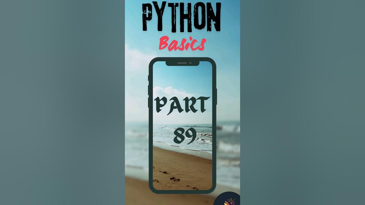 Python Basics Part 89 Phython Coding Datascience Artificialintelligence Machinelearning