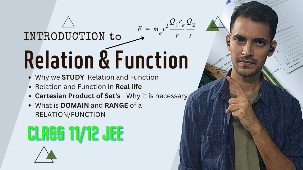Relation And Function Introduction Class 11 And Class 12