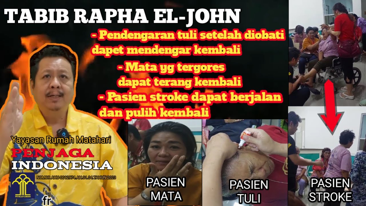 TABIB RAPHA EL-John PENGOBATAN GRATIS !! - YouTube