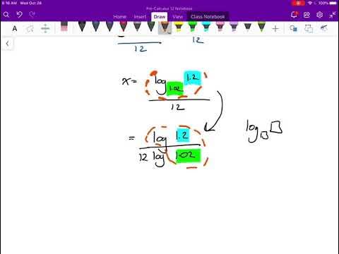 Pre-Calculus 12 Lesson 8.4 "Logarithmic and Exponential Equations ...