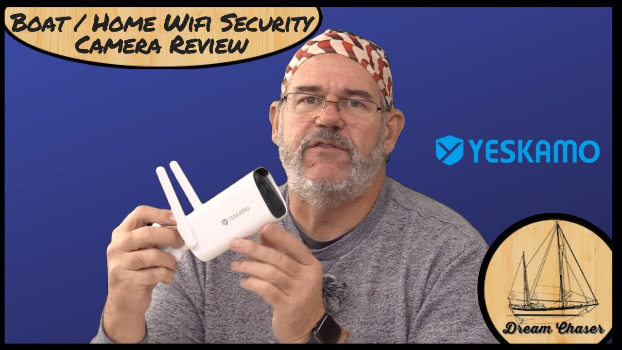 Boat or Home Security Camera Install and Review - YouTube