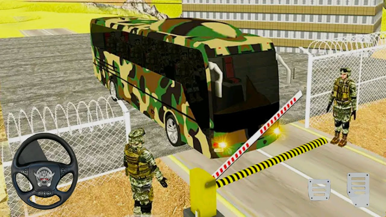 Army Bus Driver US Soldier Transport Duty Android gameplay 12 - YouTube