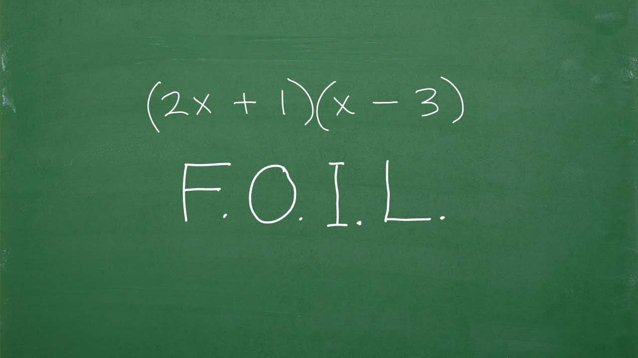 Let’s Multiply Polynomials Using FOIL …. Step-by-Step….. - YouTube
