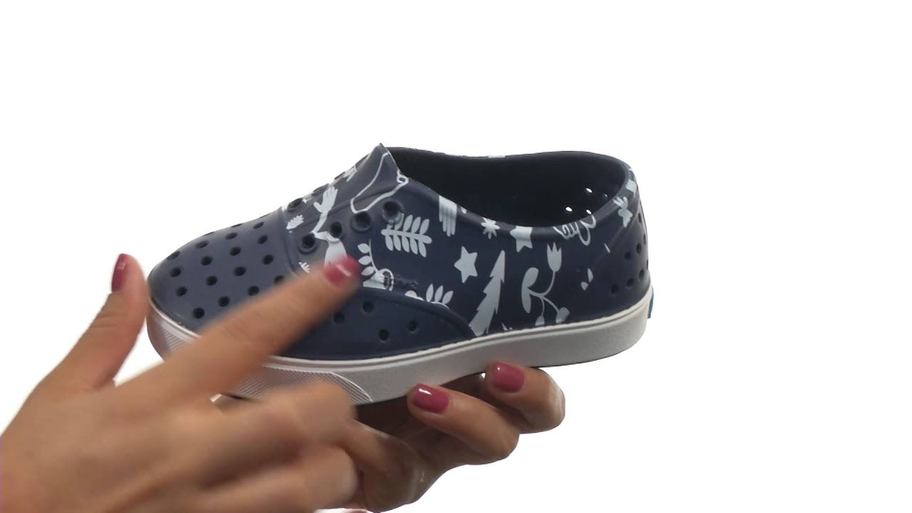 Native Kids Shoes Miller Print (Toddler/Little Kid) SKU:8556806 - YouTube