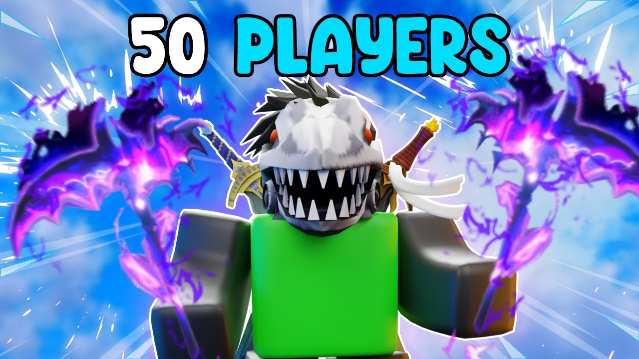 So I Played The *New* Blade Ball 50 Player Mode..(Insane Kill Streaks ...