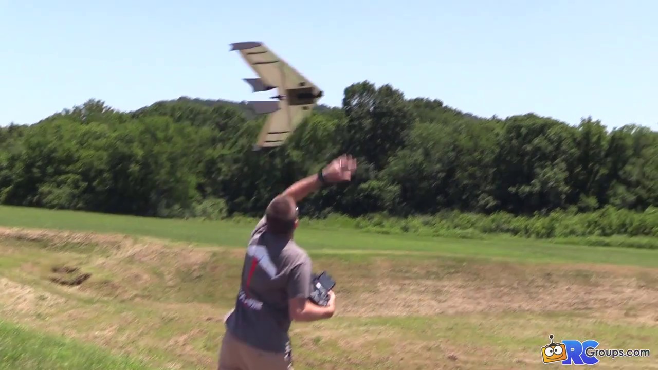 RiteWing Harcore 44 FPV Racing Wing - YouTube