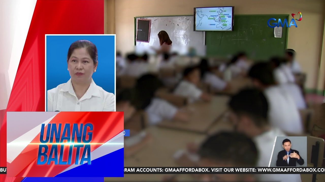 Panayam kay Gina Gonong, Undersecretary for Curriculum & Teaching, DepEd | Unang Balita - YouTube