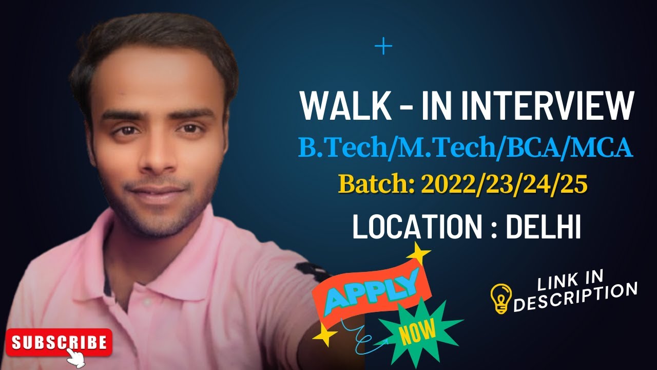 Attending walk in interview - Delhi || software engineer || IT job ...