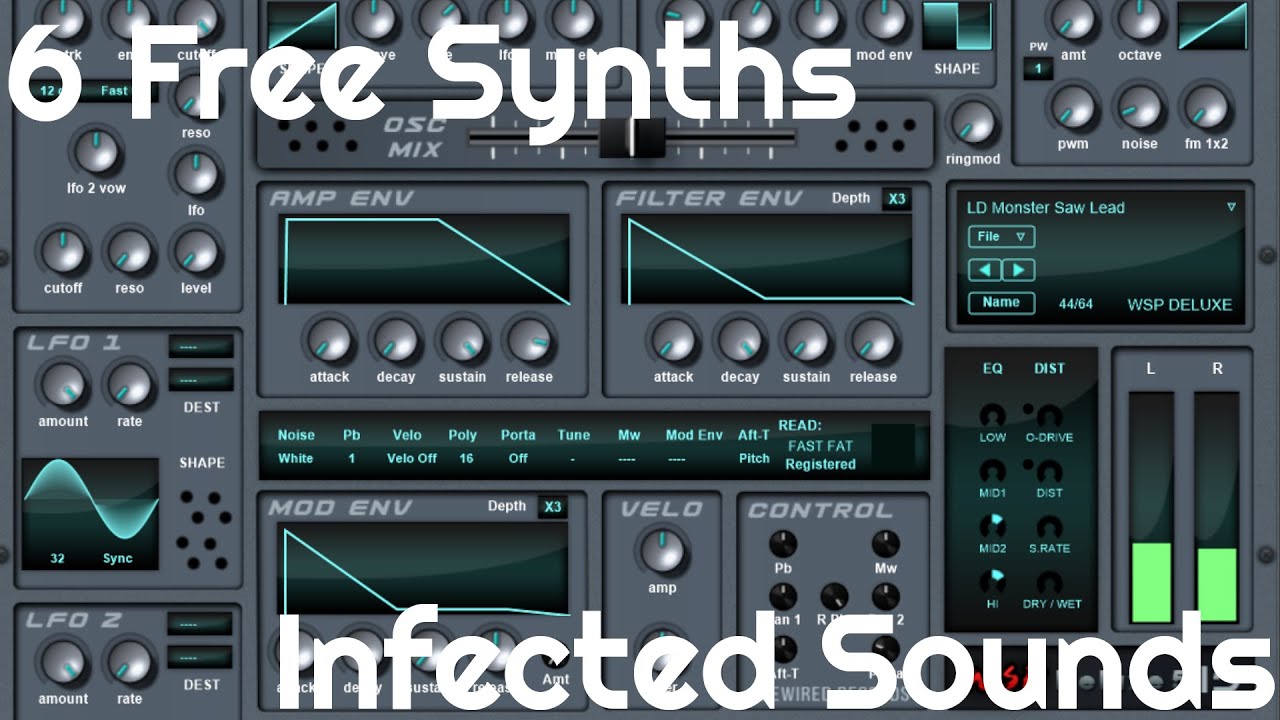 6 Free Synths by Infected Sounds (No Talking) - YouTube