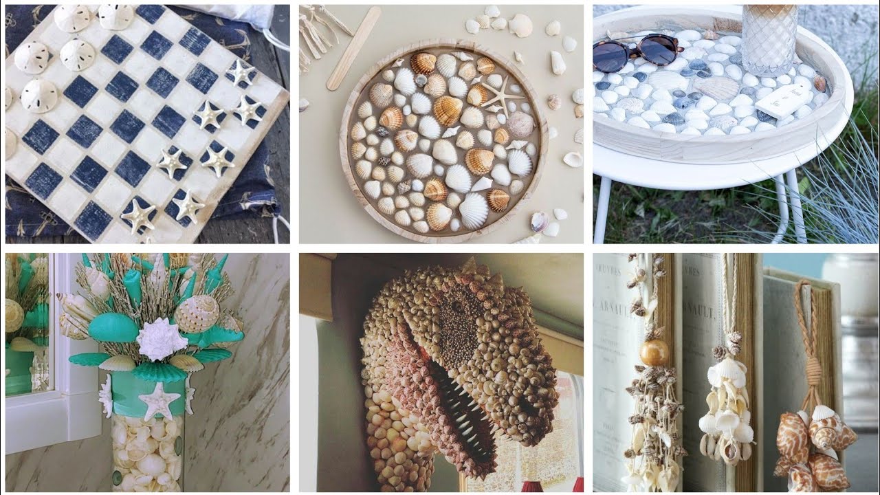 200+ seashell craft ideas | sea shell crafts ideas | DIY crafts ideas ...