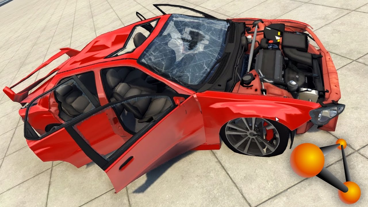 BeamNG.drive - Intersection T-bones, Jumps, Chases - YouTube