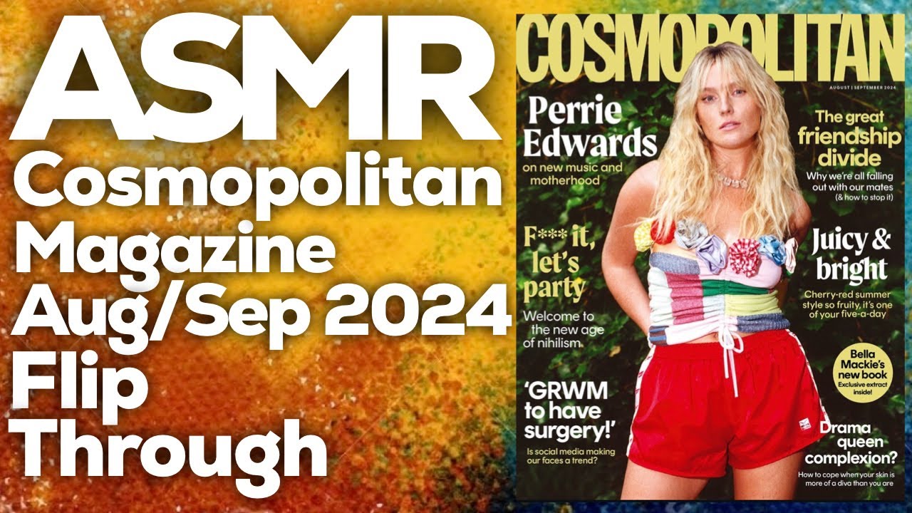 Page Flipping Through the August/September 2024 Issue Of Cosmopolitan ...