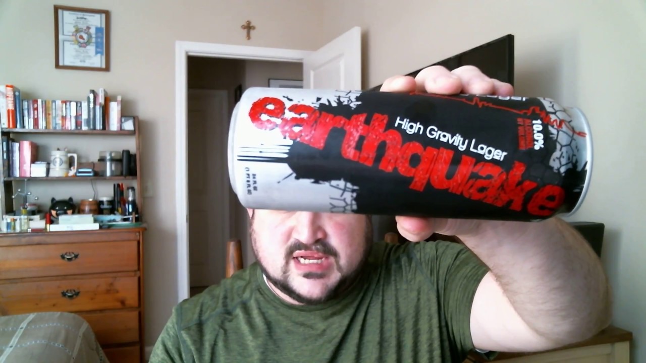 Georgia Beer Reviews: Earthquake High Gravity (10% version) - YouTube