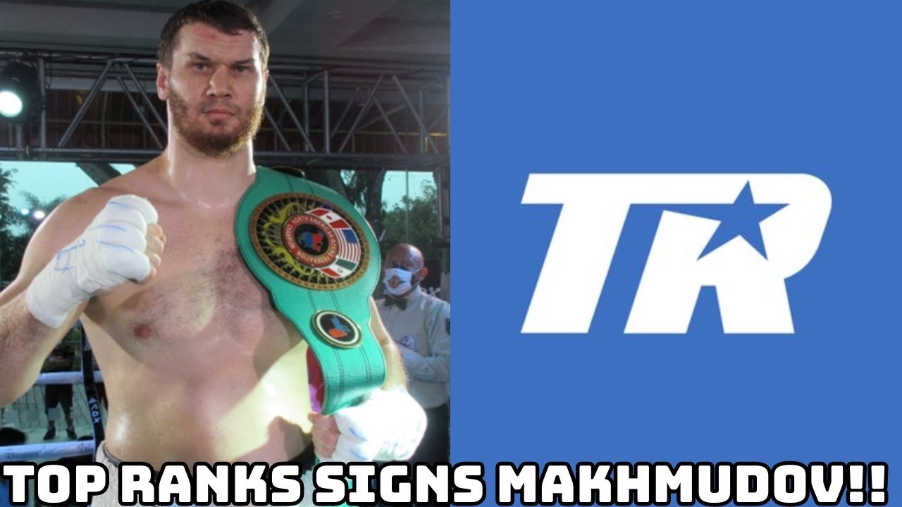 ARSLANBEK MAKHMUDOV SIGNS WITH TOP RANK; 100% KO A NEW PLAYER IN ...