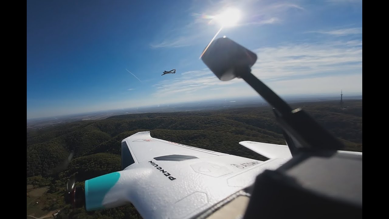 Flying with Friend: Swordfish & Penguin FPV – Flying Together | Twin ...