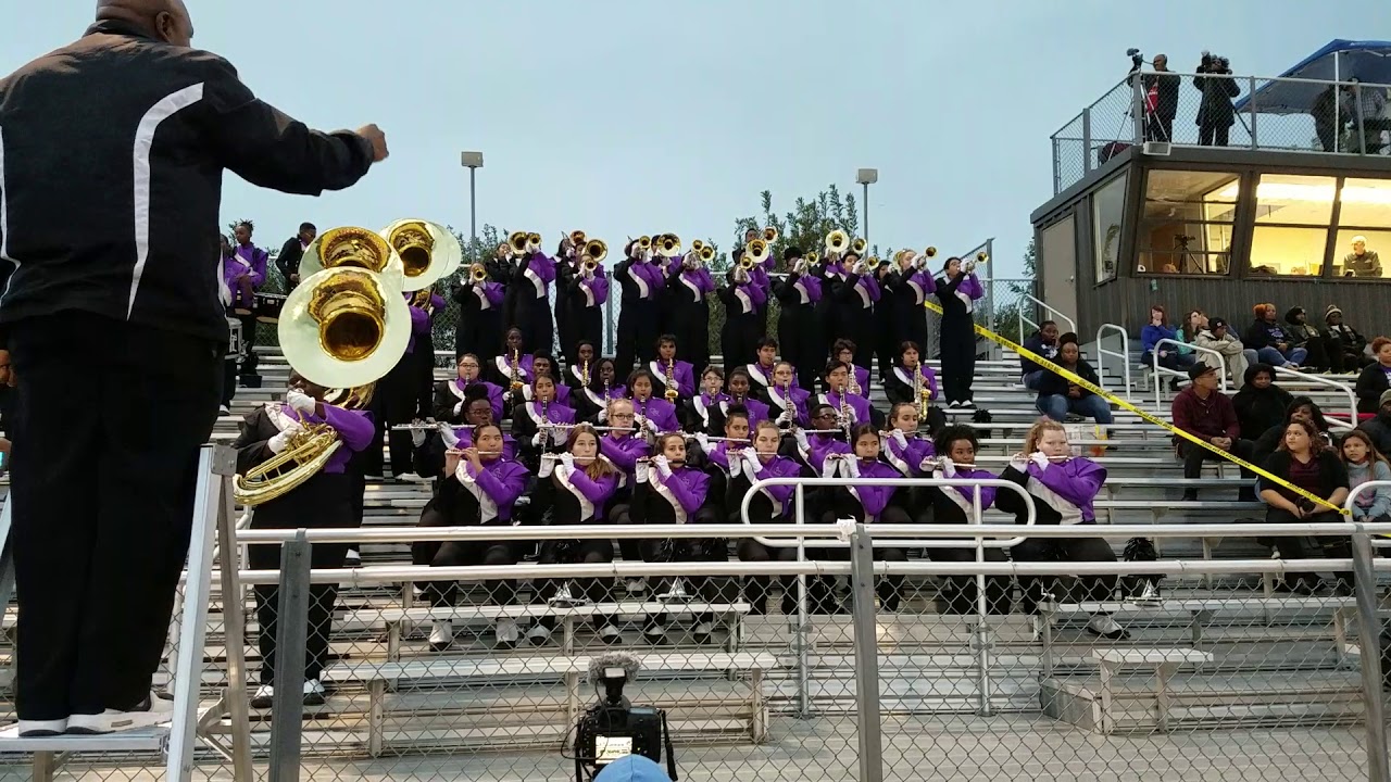 Oak Park High School Band vs Cane Ridge High School Band Part 2 - YouTube
