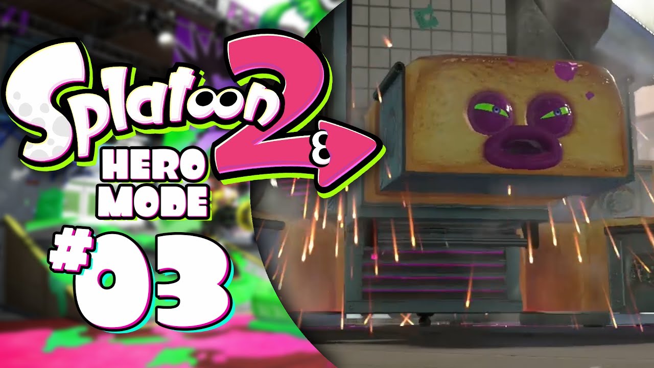 Splatoon 2 Hero Mode - Part 3 - Octo Oven Boss - YouTube