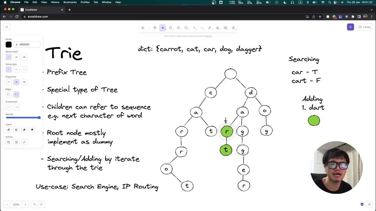 Overview - Trie Data Structure [TH] - YouTube