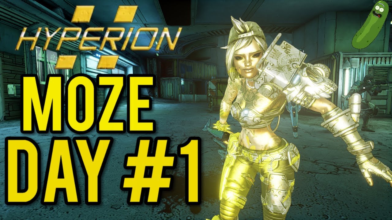 WE FOUND PICKLE RICK - HYPERION MOZE DAY #1 (BORDERLANDS 3) - YouTube