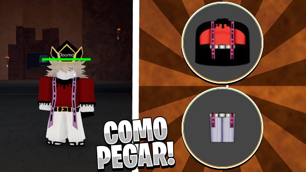 COMO PEGAR as ROUPAS DO DOUMA NO PROJECT SLAYERS! ROBLOX - YouTube