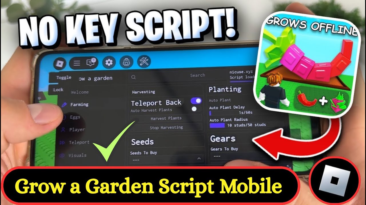 Grow a Garden Script | How I Got Grow a Garden Script Mobile (Grow a ...