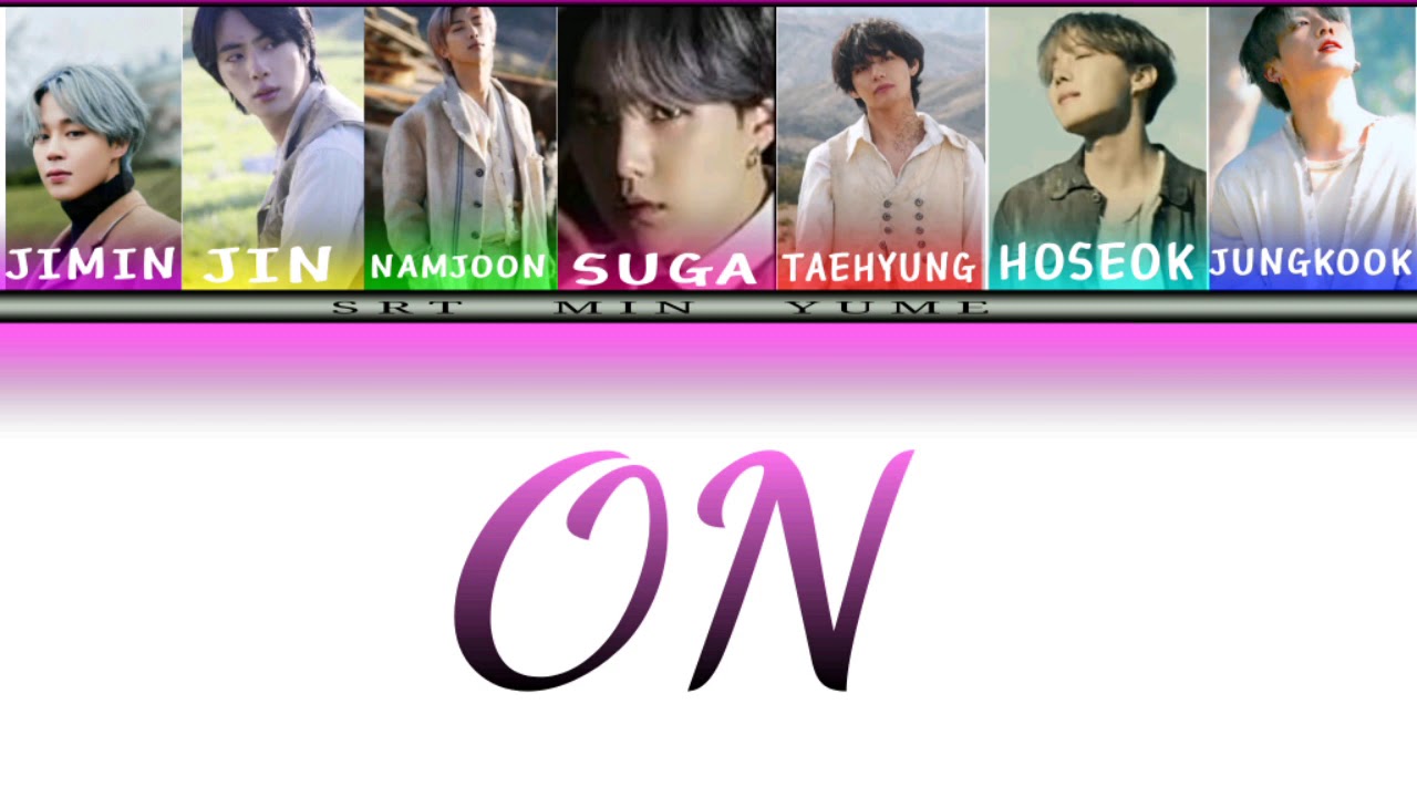 BTS_ON | color coded letra PT/BR - YouTube