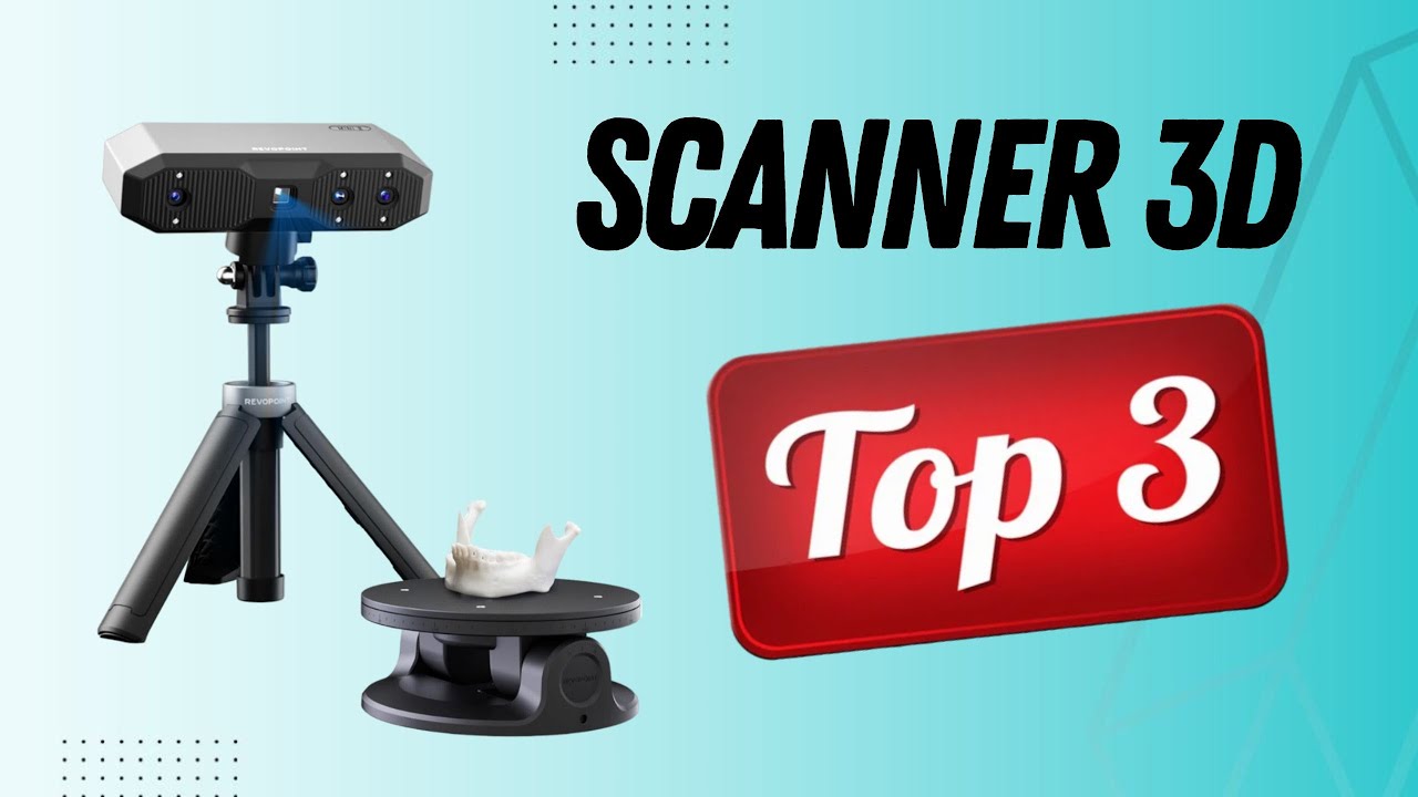 TOP3 Meilleur Scanner 3D portable REVOPOINT pour Imprimante 3D - YouTube