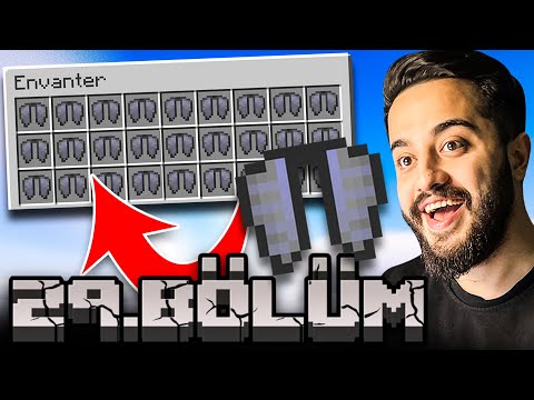 YENİ MUHTARLA ELİTRA FARMI YAPTIK! 1 KASA ELİTRA TOPLADIK! Minecraft 29. Bölüm