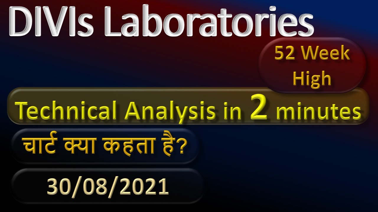 divis laboratories technical analysis - YouTube