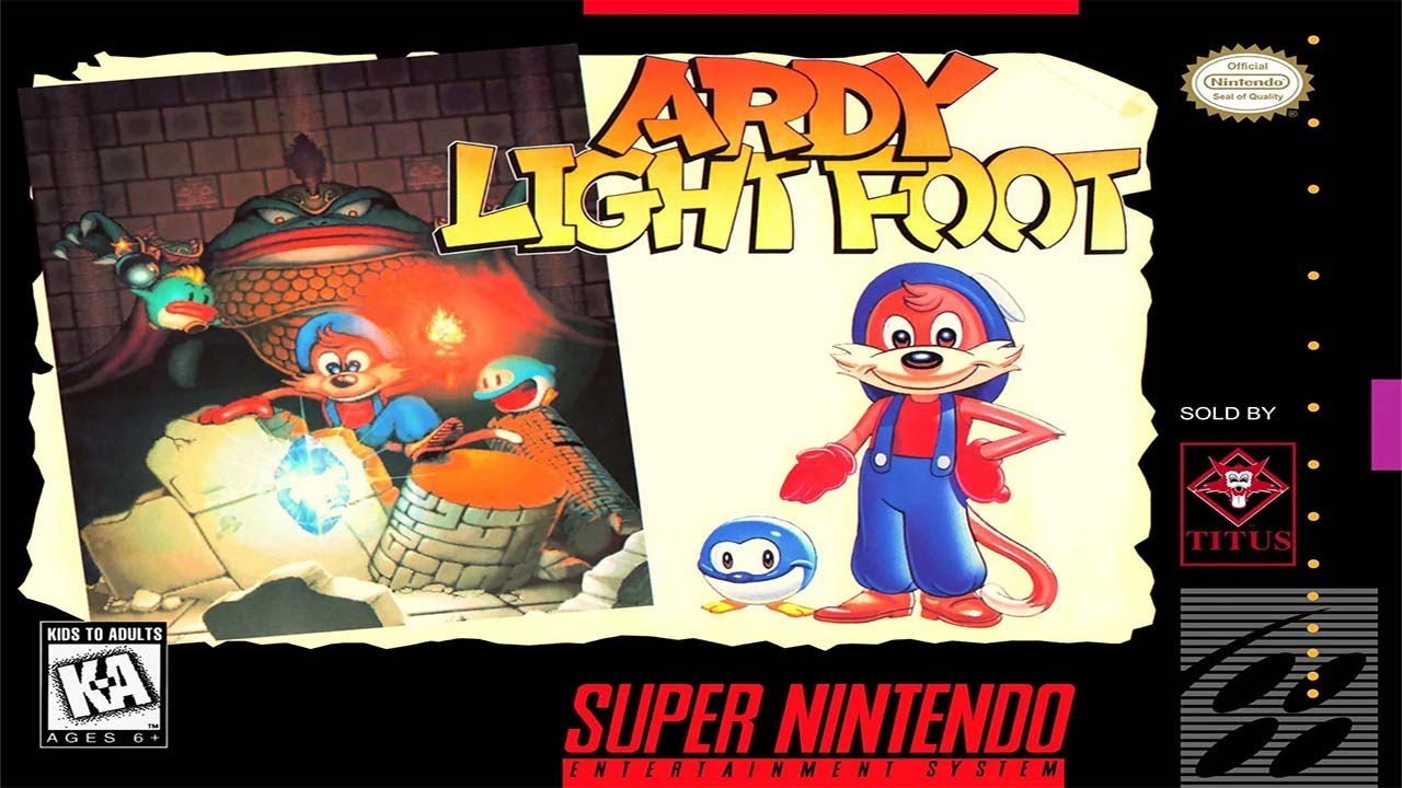 Ardy Lightfoot - SNES - Gameplay a Pedido (Mauh Gamer) - YouTube