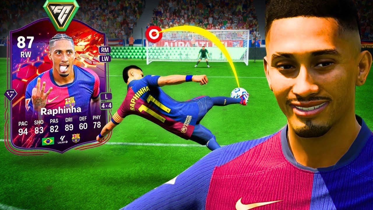 Si Raphinia 87 Rate plus d'1 But, Tu Gagnes des Points FC 🎁 - YouTube