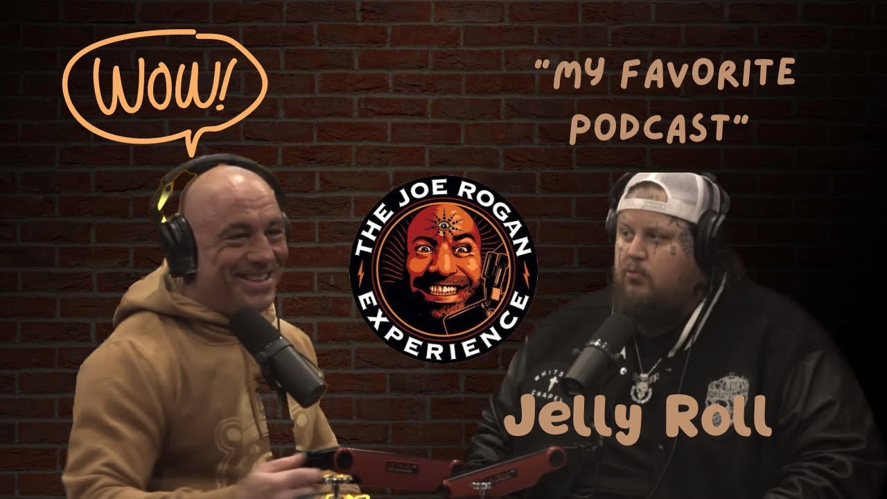 “More Interesting Than TikTok” Joe Rogan & Jelly Roll talk podcasts ...