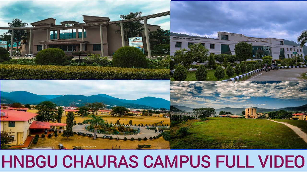A Visual Tour of HNBGU Chauras Campus: The Beauty of Education in the ...