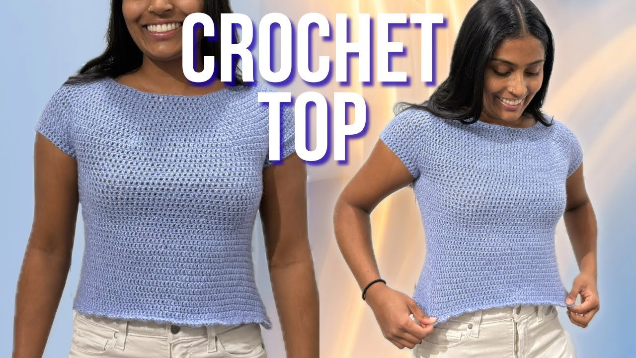 Easy Crochet Basic Top | Beginner | DIY Tutorial - YouTube