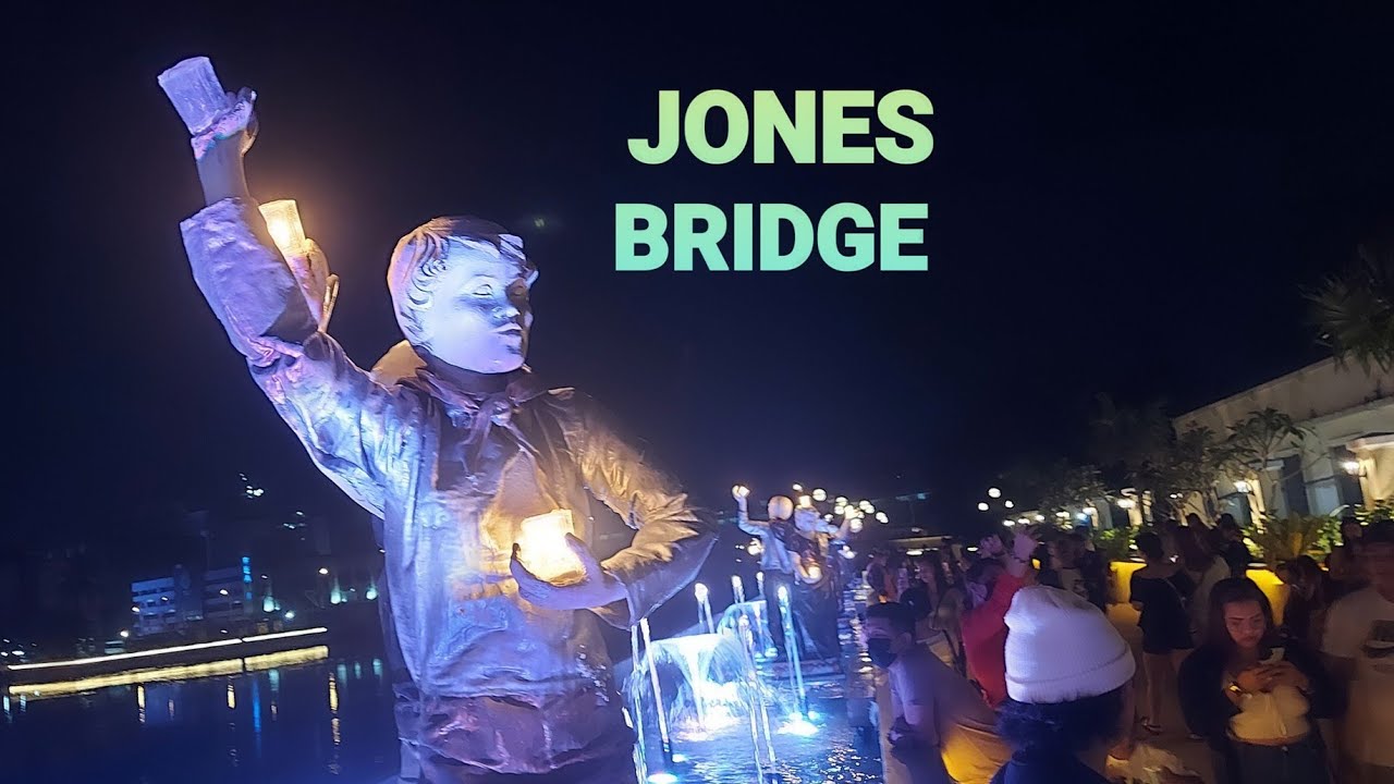 JONES BRIDGE at Night - YouTube