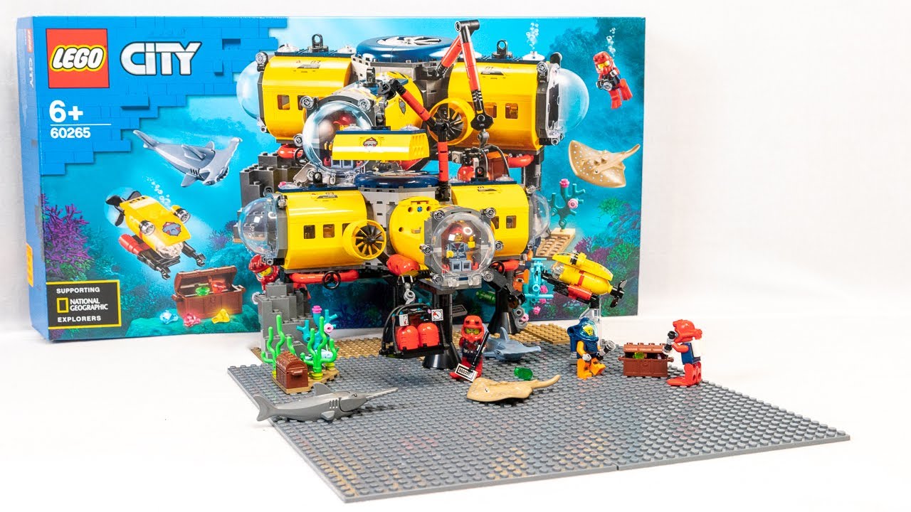 LEGO® Ocean Exploration Base Build - YouTube