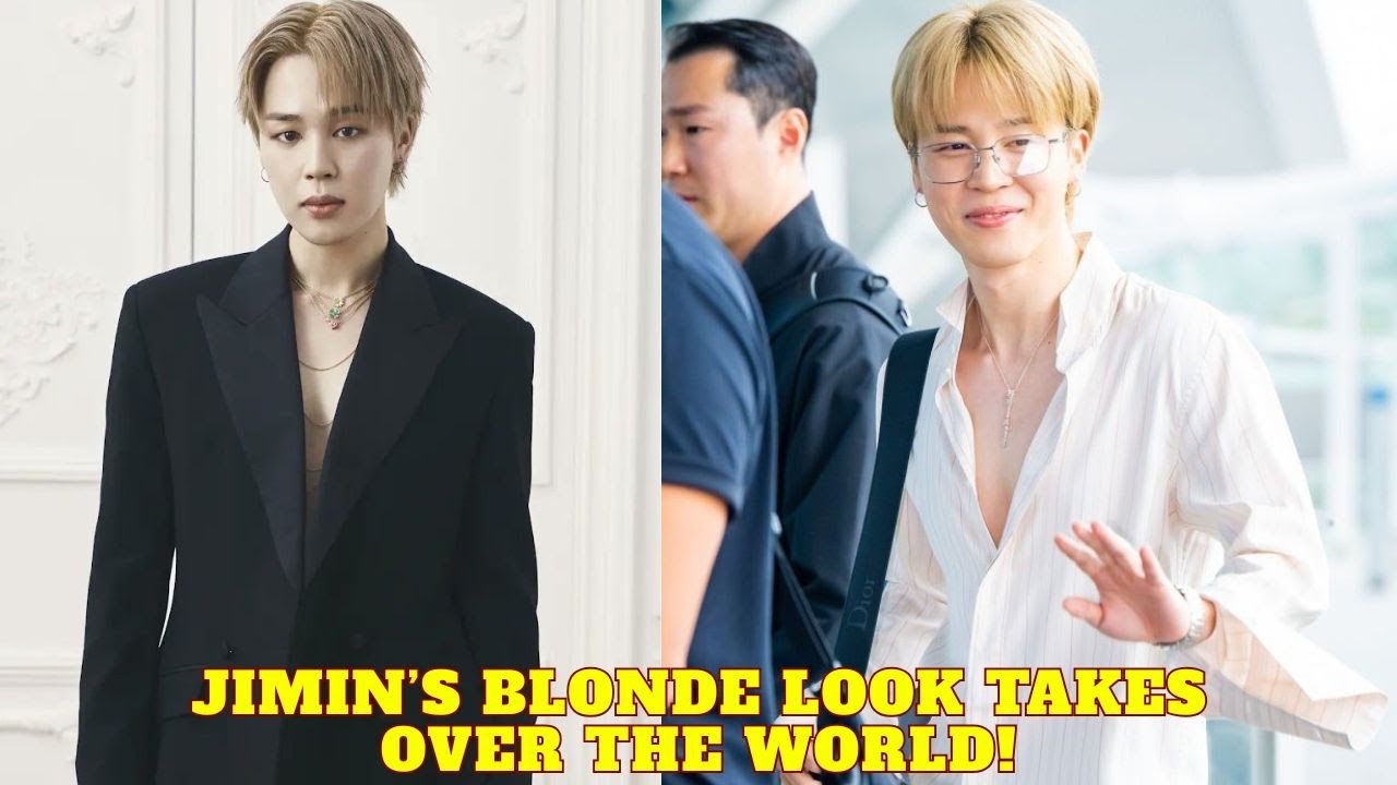 bts news today!! Jimin’s Blonde Hair Inspires a Global Beauty ...