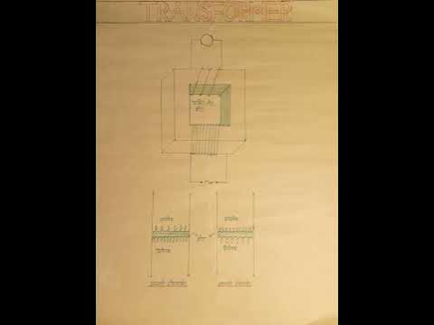 How to make Transformer in chart paper।।Class 12th।।most important topic of physics ...