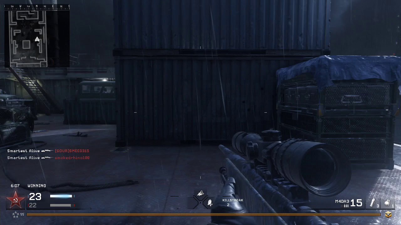 Some wet work quick scope action I Free for all Cod4 - YouTube