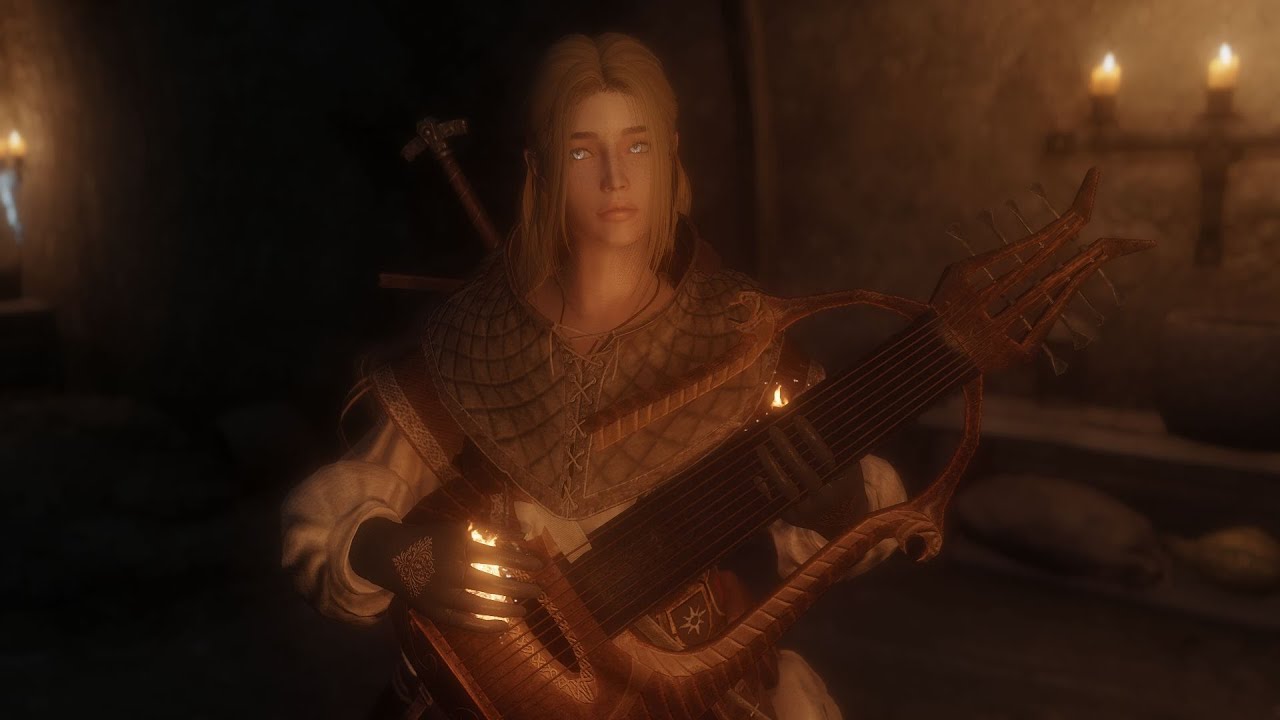 Real Bard Magic | Modded Skyrim AE - YouTube