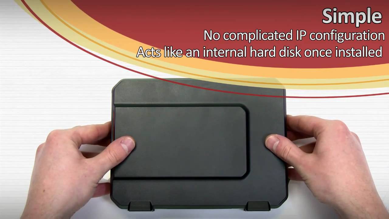 IOCELL NetDISK 351UNE - YouTube