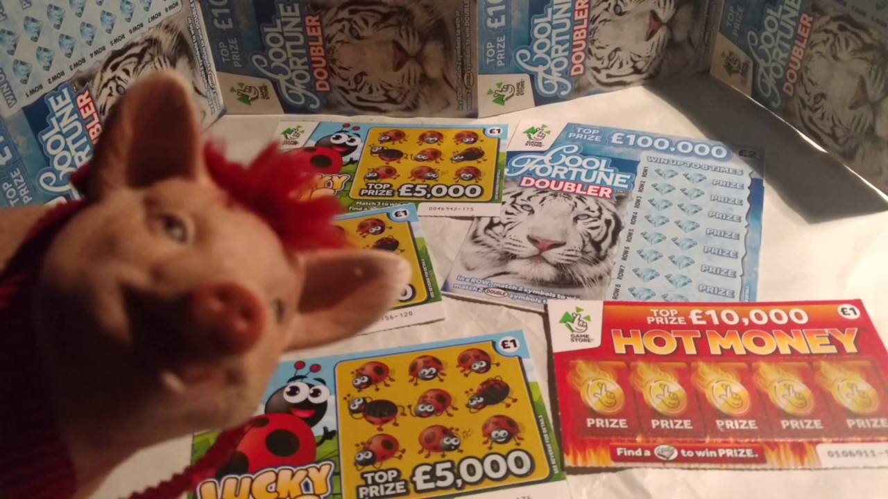 Scratchcards..COOL FORTUNE ..HOT MONEY..LUCKY BUG....and? - YouTube