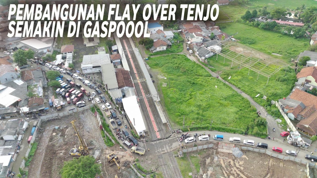 FLYOVER TENJO SEMAKIN DI PERCEPAT PEMBANGUNAN NYA UPDATE FEBRUARI 2024 ...